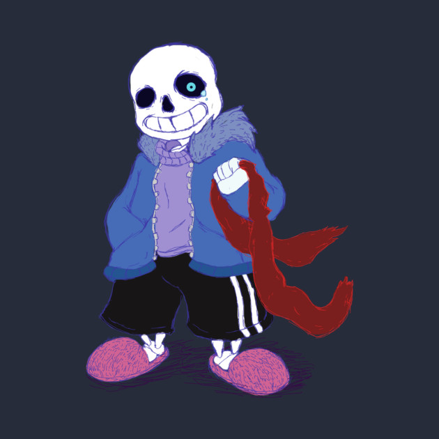 Sans - Scary - Hoodie | TeePublic