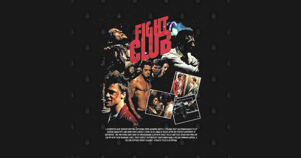 Fight Club Don't Talk About It - Fight Club - T-Shirt | TeePublic