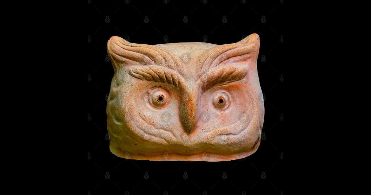 Owl Face - Owl - Sticker | TeePublic