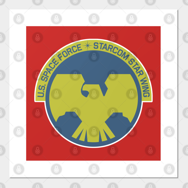 StarCom Star Wing Patch - Starcom - Posters and Art Prints | TeePublic