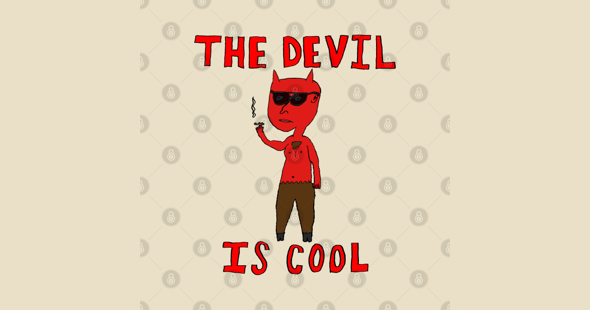 Cool Devil - The Devil - T-Shirt | TeePublic