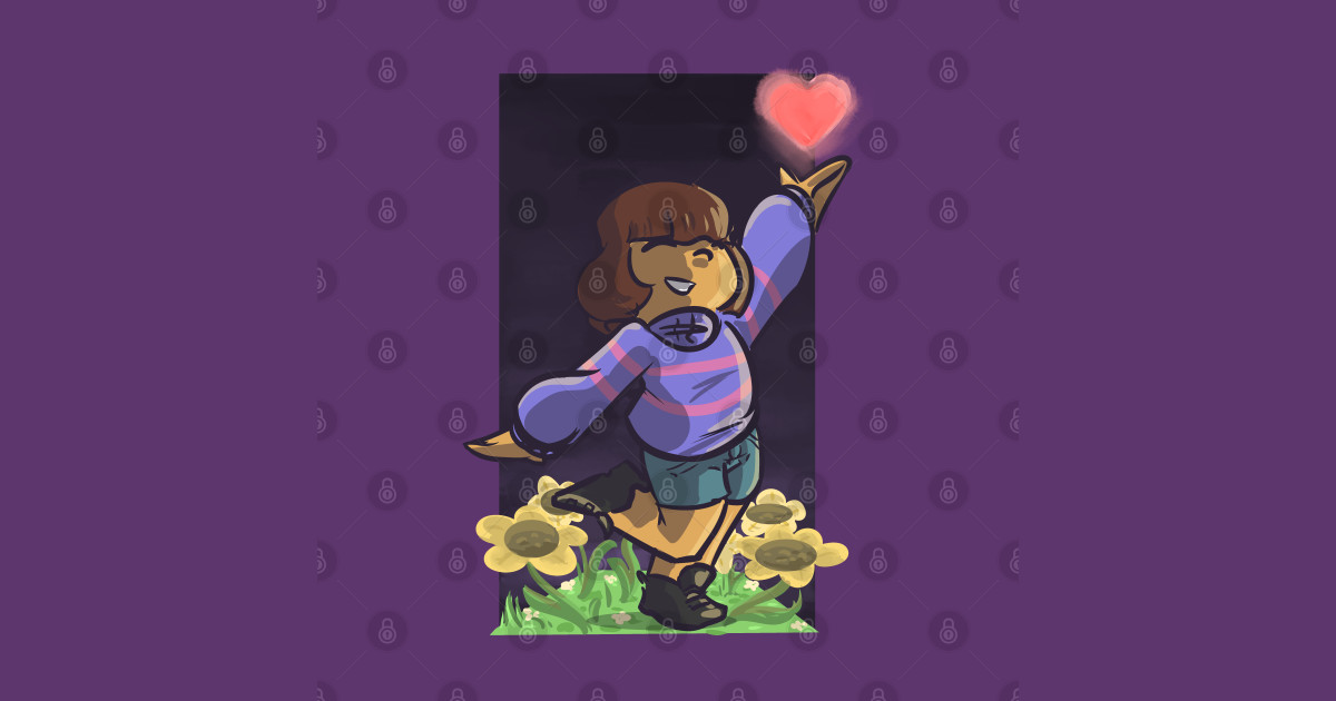 frisk - Undertale - T-Shirt | TeePublic