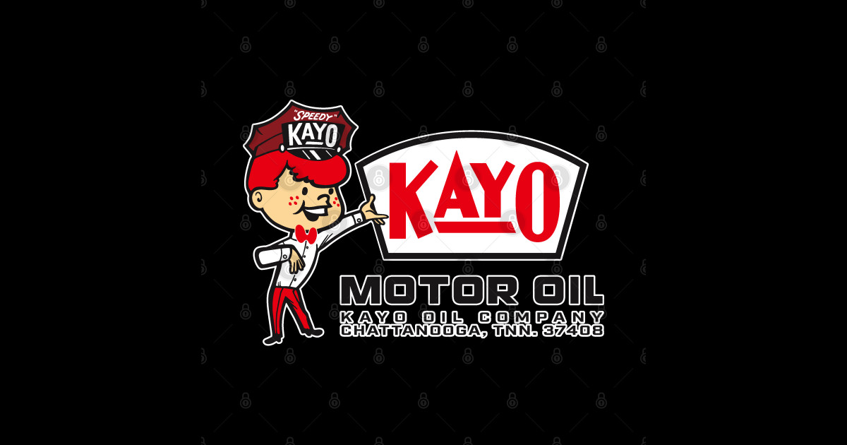 KAYO MOTOR OIL - Vintage - Sticker | TeePublic