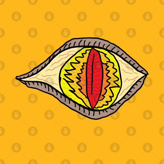 Flame Eye design, An eye drawing with a flaming pupil. A cool, cute eye ...