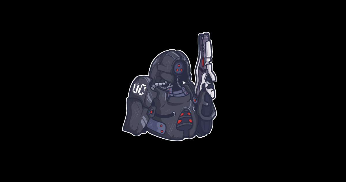 Geth Juggernaut - Geth - Sticker | TeePublic