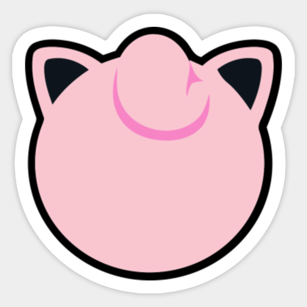 Jigglypuff Stock Icon - Super Smash Bros Ultimate - Sticker | TeePublic