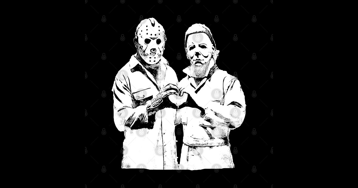Jason Voorhees Michael Myers Love Hand - Jason Voorhees Michael Myers ...