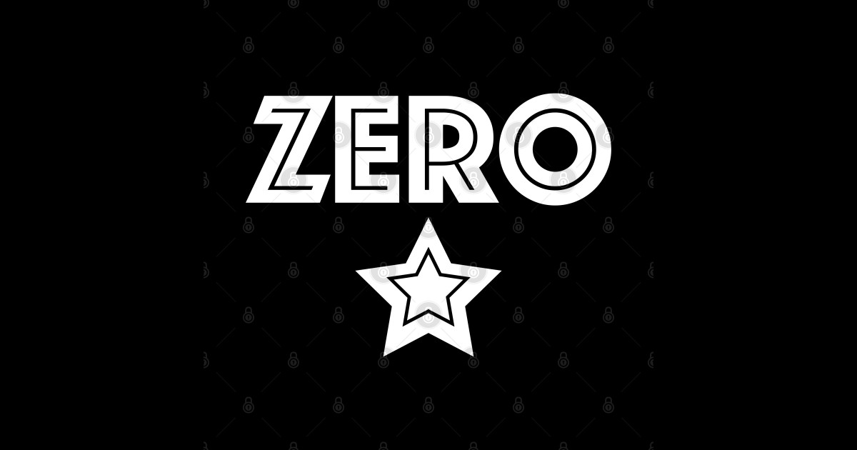 Zero bold line - Gothic Fashion - Sticker | TeePublic