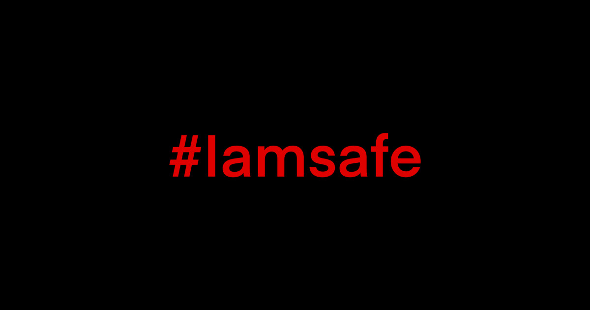 Iamsafe - Iamsafe Corona Safety - Sticker | TeePublic