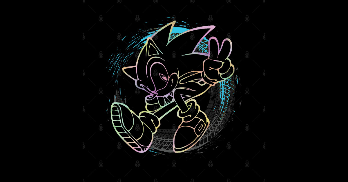 Sonic The Hedgehog - Sonic Full Speed - Type B - Colorful - Sonic The ...