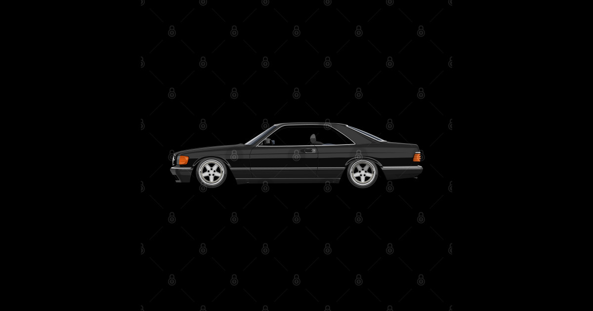 Classic Hardtop - Mercedes - Sticker | TeePublic