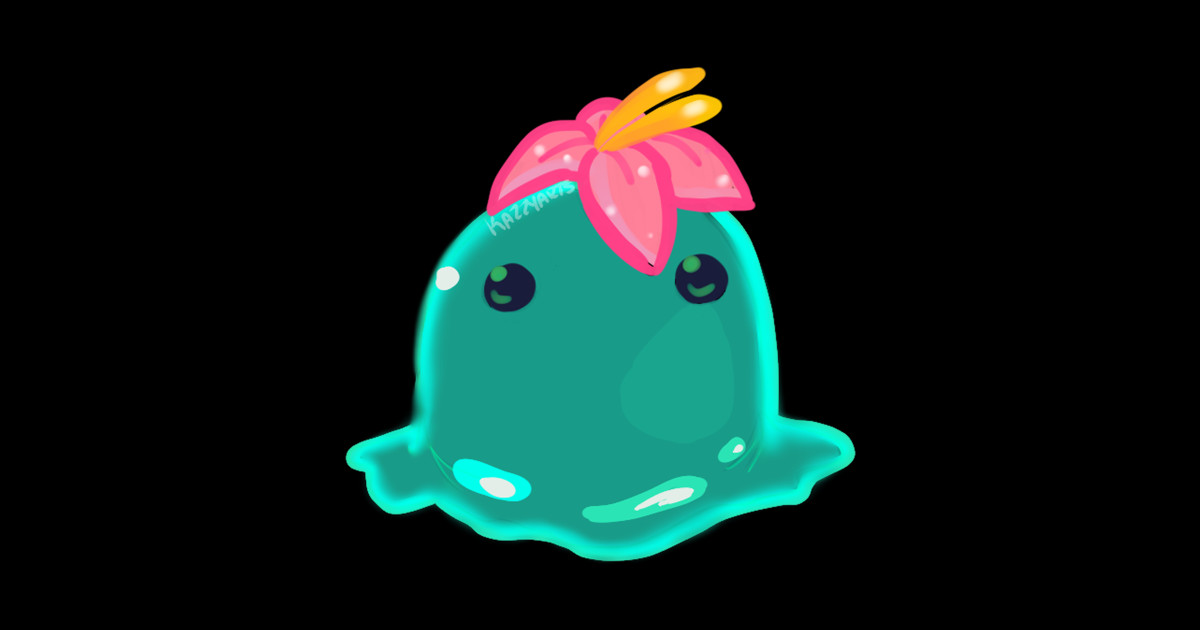 Secret Puddle Slime Style - Slime - Sticker | TeePublic
