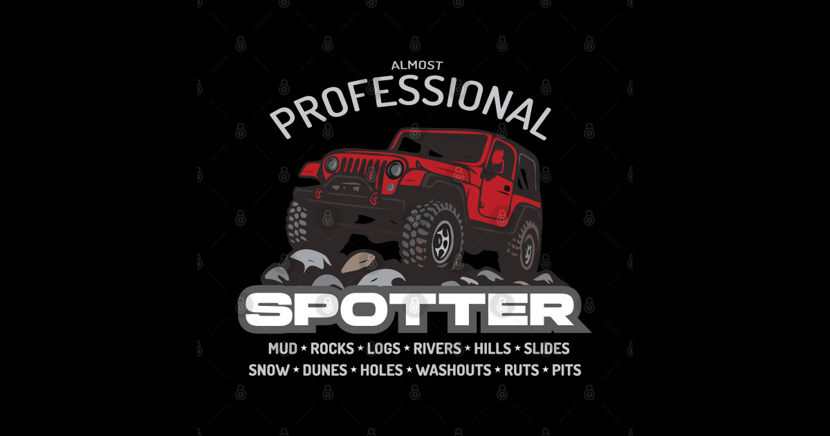 Offroad Life - Trail Spotter (Light) - Trail Spotter - Sticker | TeePublic
