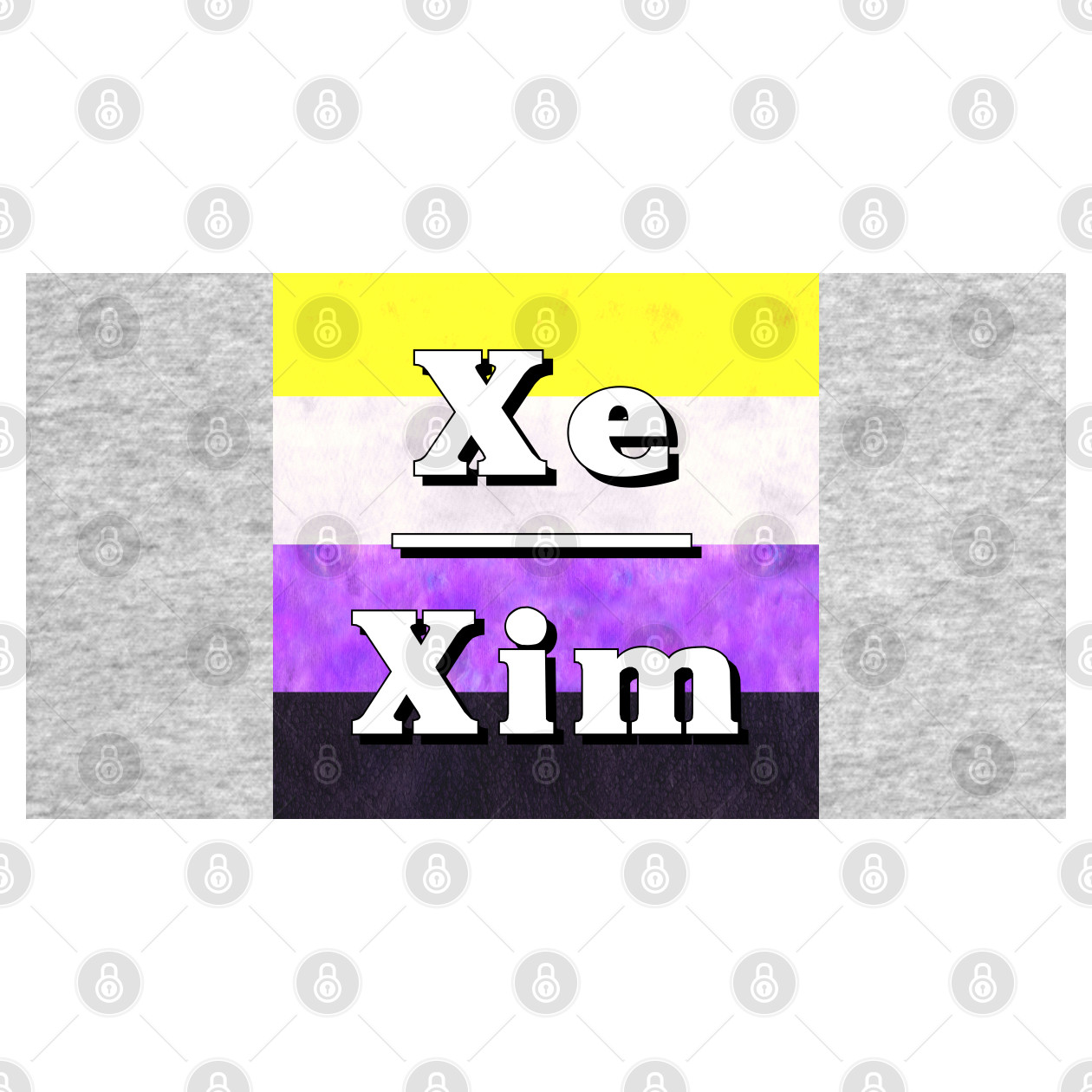 Xe-Xim Pronouns: Non-Binary - Non Binary Pride - T-Shirt | TeePublic