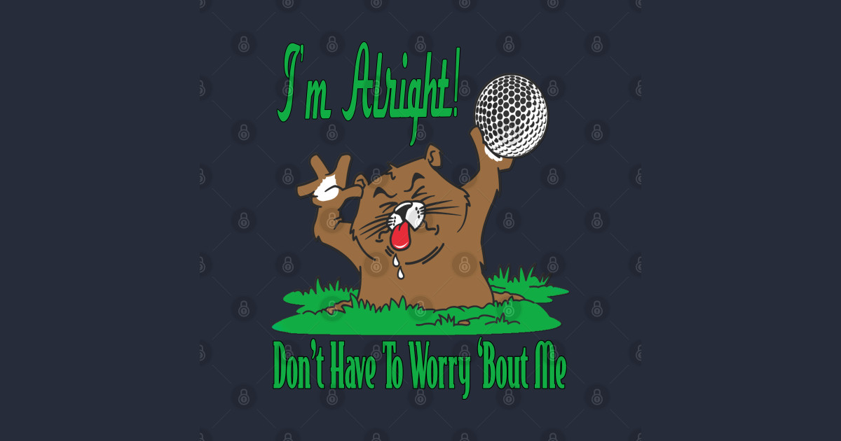 The Gopher and The Golfball - Caddyshack - T-Shirt | TeePublic