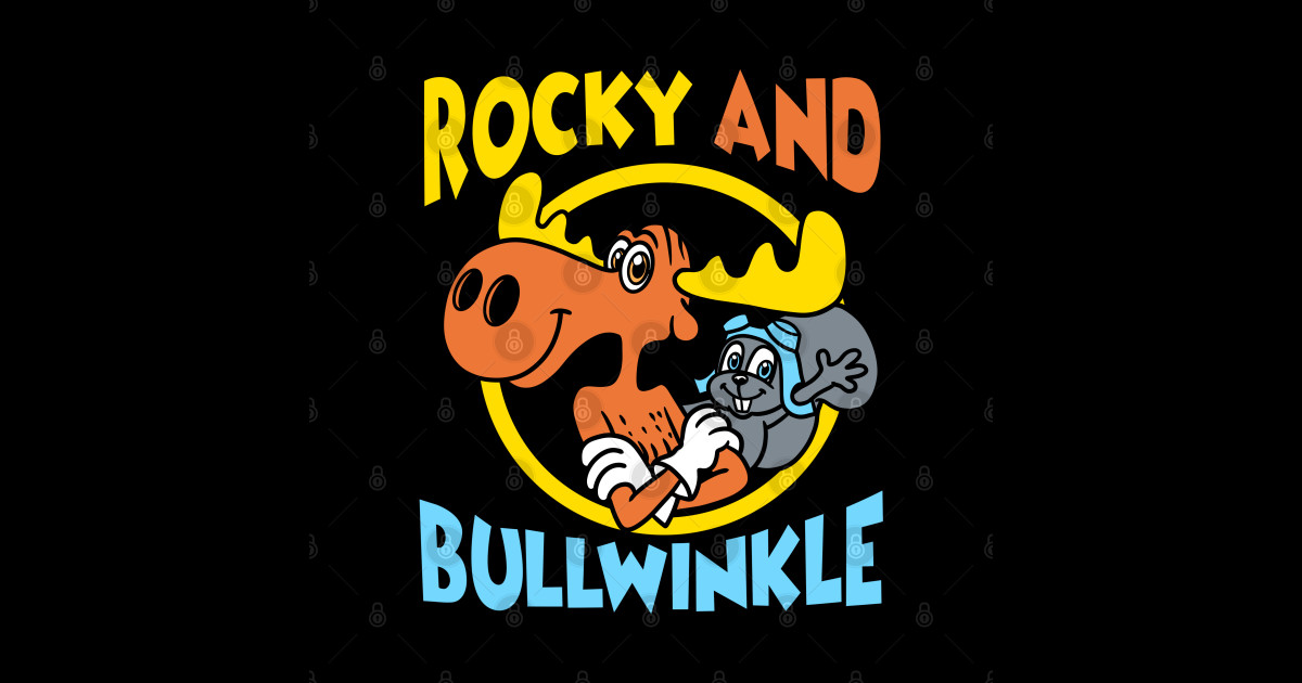 Rocky and Bullwinkle - Rocky And Bullwinkle - Sticker | TeePublic