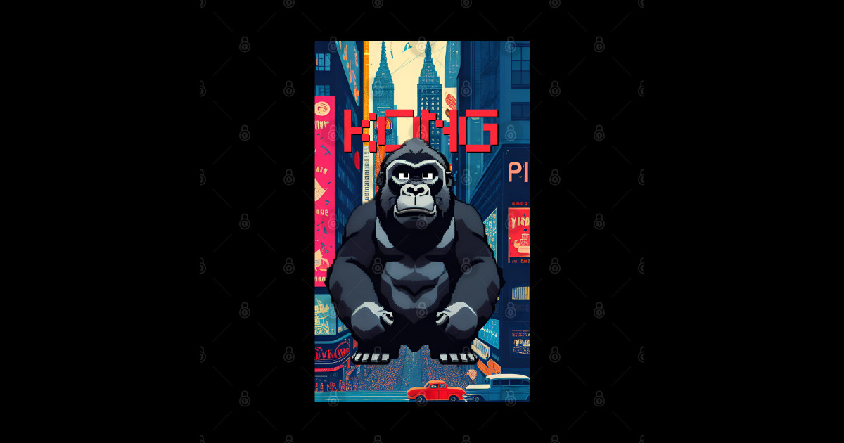 King Kong - King Kong - Sticker | TeePublic