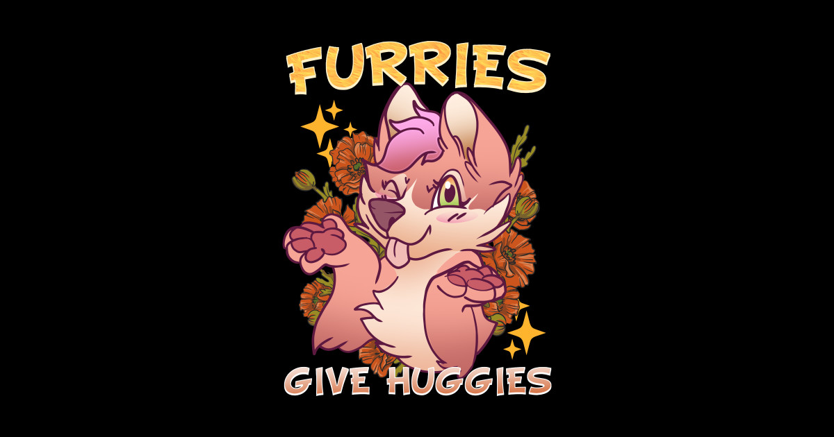 Furries give Huggies I Furry Fandom I Cosplay - Fursuit - Sticker ...