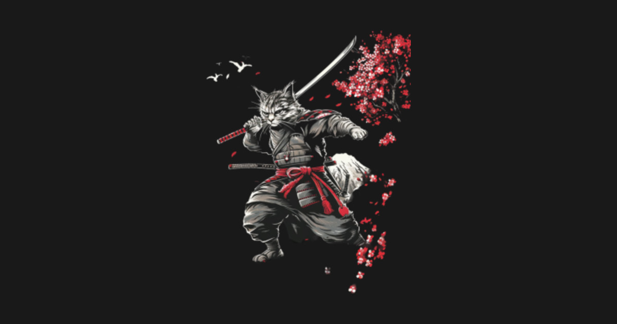 Pounce & Prey Diary of a Cat Ninja - Cat Ninja - T-Shirt | TeePublic