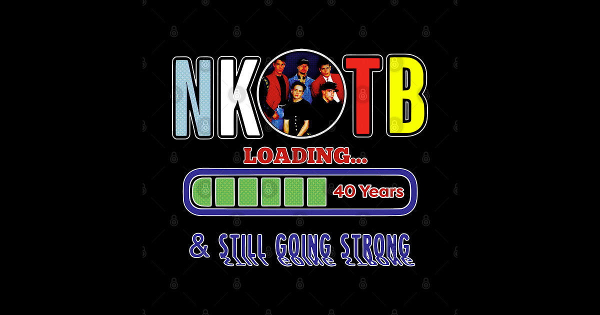 NKOTB - Loading & Still Going Strong - New Kids On The Block - Sticker ...