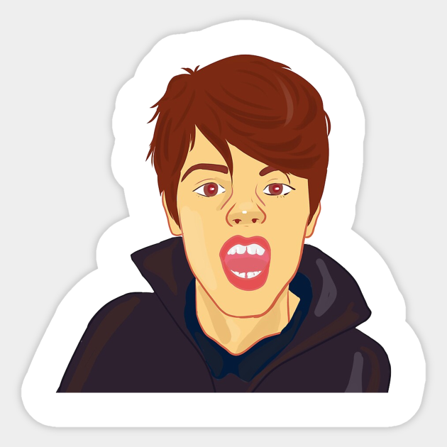 topher tiktok viral design funny sticker tshirt phone case design ...