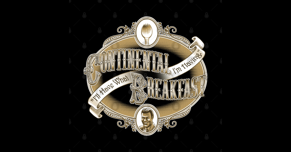 Continental Breakfast - Key And Peele - Sticker | TeePublic