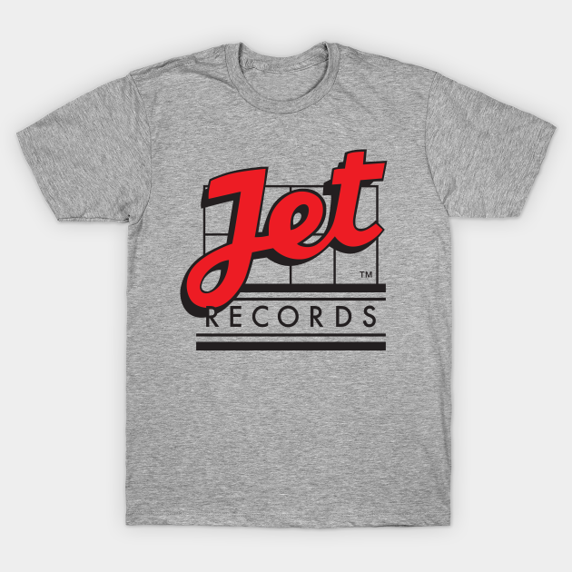 Jet Records Logo T-Shirt - Defunct Record Label - Jet Records - T-Shirt ...