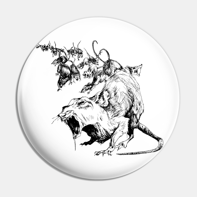 Rats - Rats - Pin | TeePublic
