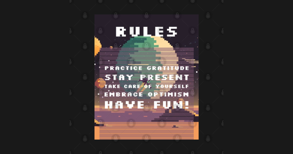 Daily Rules Self Love Affirmations Gamer - Self Love Affirmations - T ...