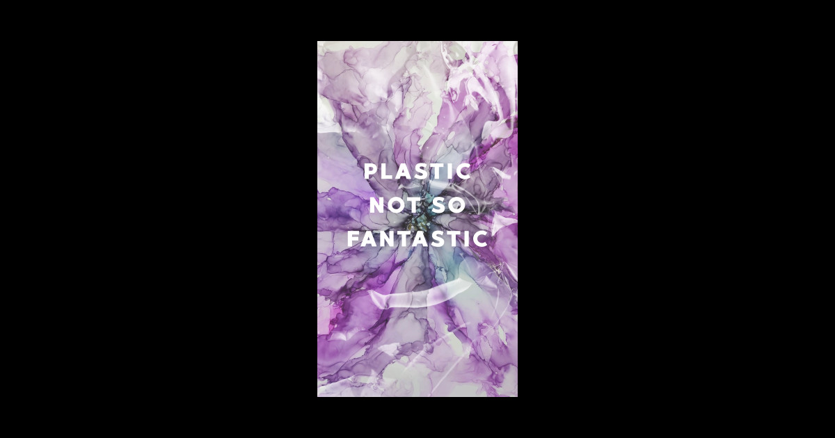 Plastic pollution - Plastic - Sticker | TeePublic