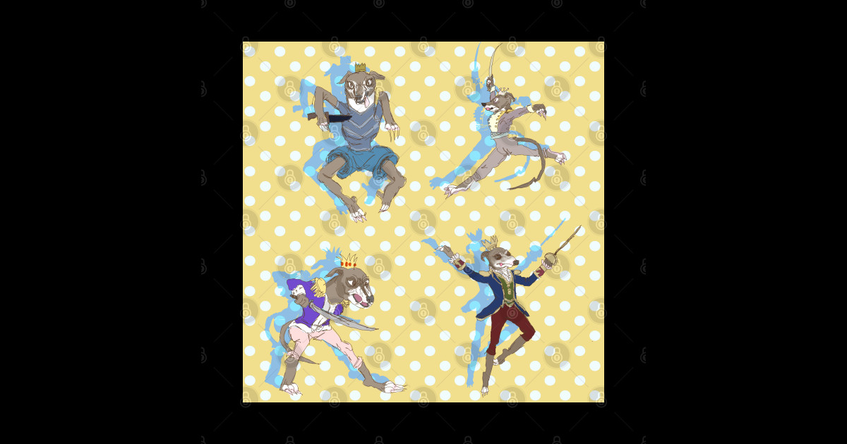 Cermet the Rat King - Kermit The Dog - Sticker | TeePublic