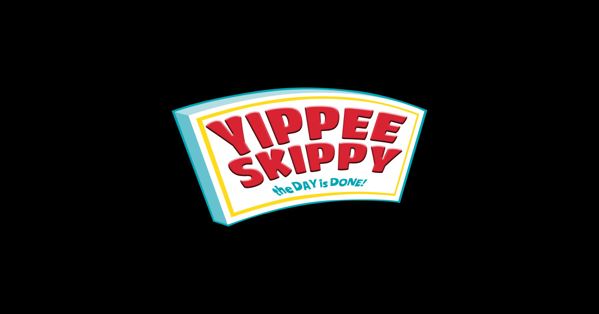 Yippee Skippy - Logo Design - Sticker | TeePublic