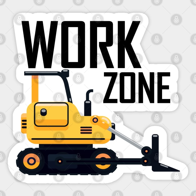 construction - Construction - Sticker | TeePublic