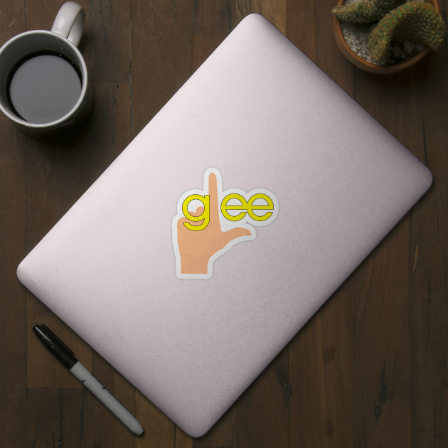 Glee Logo - Glee - Sticker | TeePublic