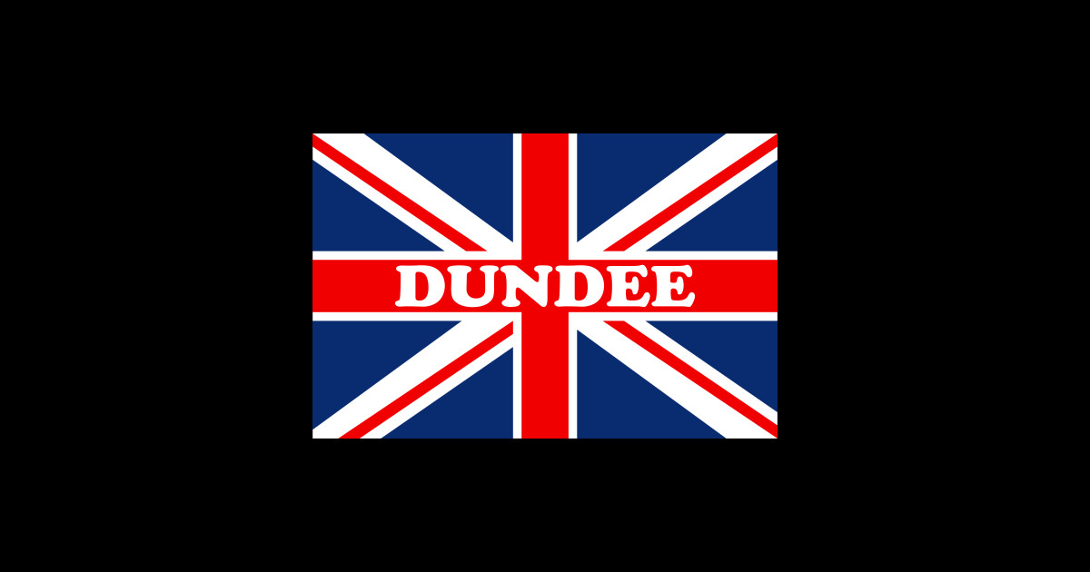 Dundee - City with united kingdom flag - Dundee City With United ...