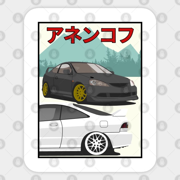 Honda Integra Type-R - Honda - Sticker | TeePublic