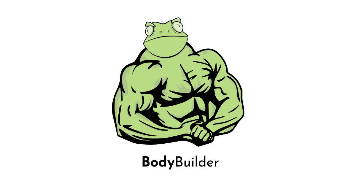 Frog bodybuilding for bodybuilders - Bodybuilding - T-Shirt | TeePublic