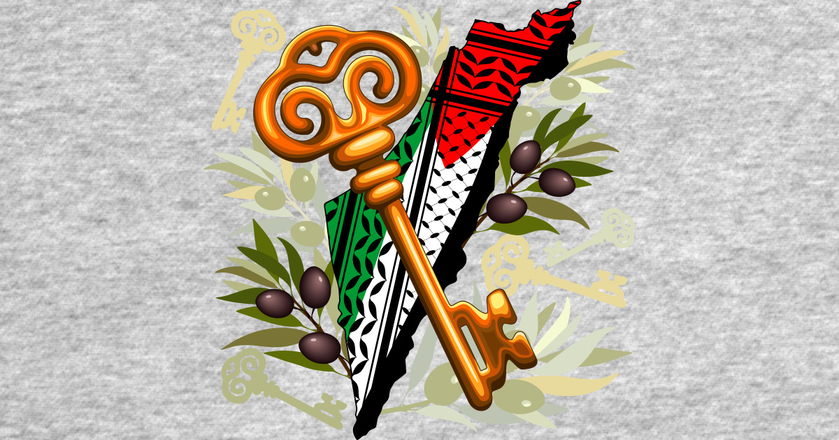 Palestinian Key Symbol of the Right of Return - Palestinian Key - T ...