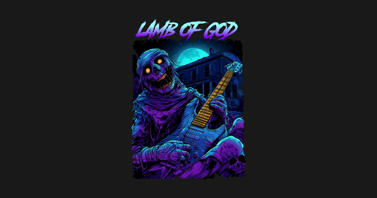 LAMB OF GOD FAN ART - Lamb Of God Fan Art - T-Shirt | TeePublic