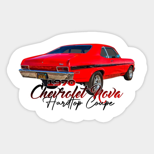 1970 Chevrolet Nova Hardtop Coupe - 1970 Chevrolet Nova Coupe - Sticker ...