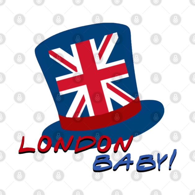 “London, Baby!” - Friends Tv Show - T-Shirt | TeePublic