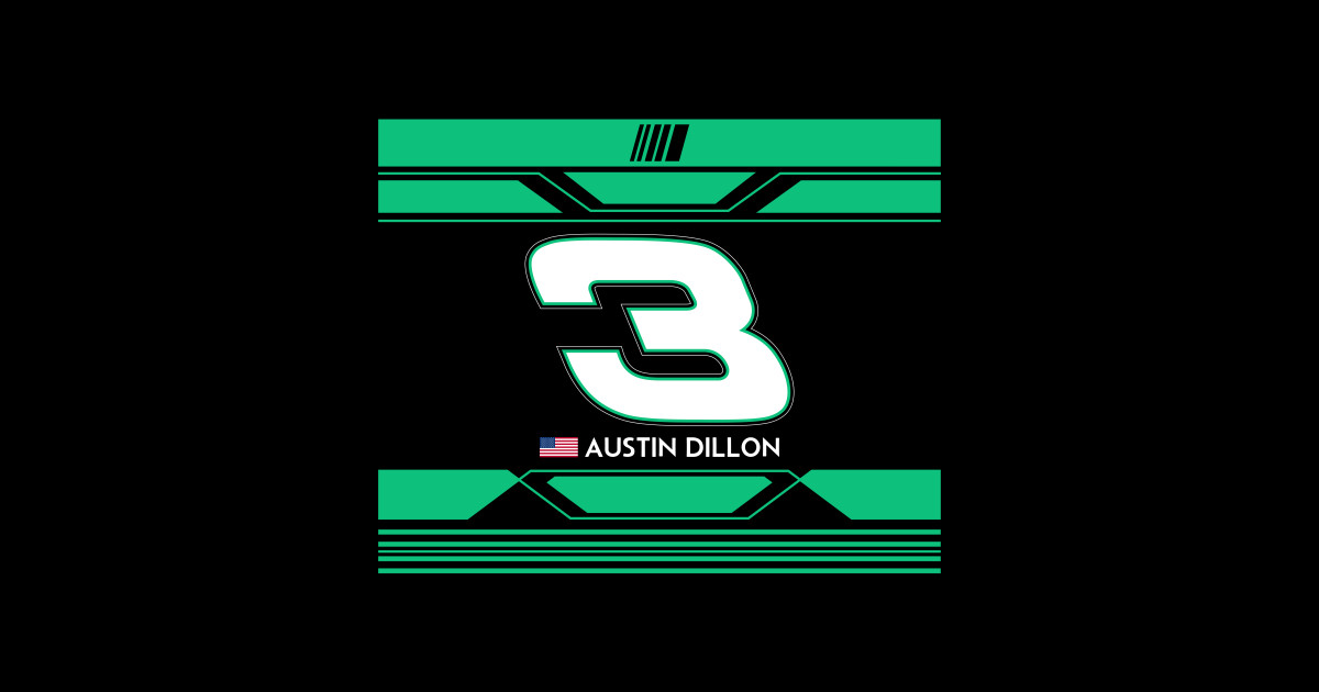 Austin Dillon #3 2025 NASCAR Graphic Design Art - Austin Dillon ...