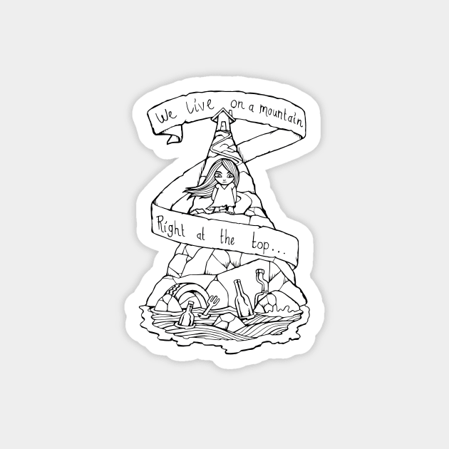 HyperBallad - Bjork - Illustrated Lyrics - Hyperballad - Magnet | TeePublic