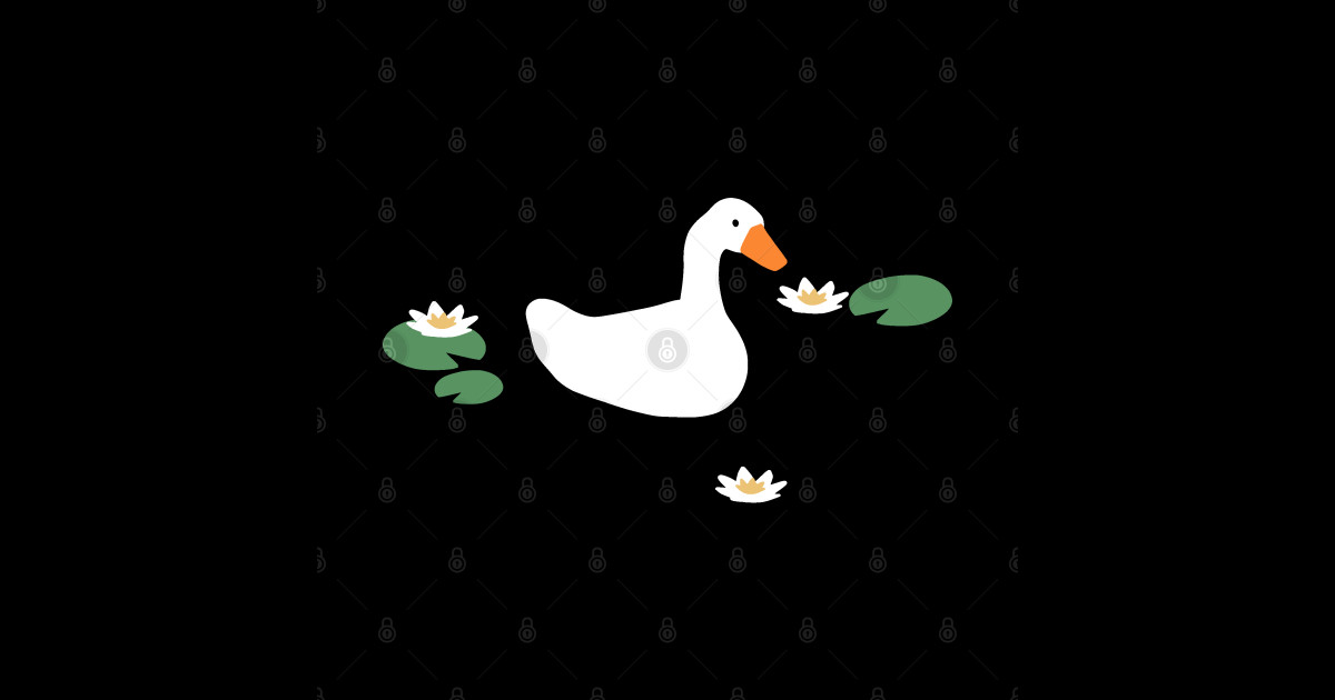 Untitled Goose Shirt - Untitled Goose Game - Sticker | TeePublic