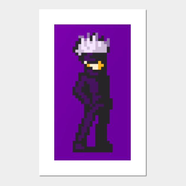 Pixel Art Gojo Satoru - Jujutsu Kaisen - Jujutsu Kaisen - Posters and ...