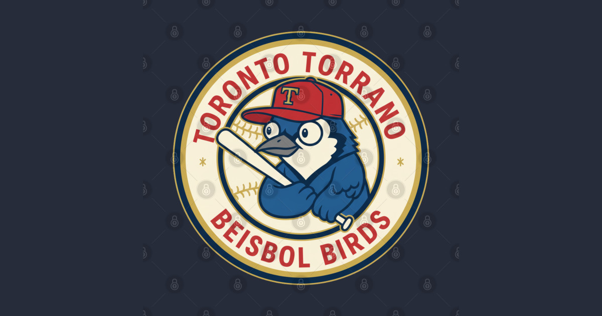 Toronto "Torrano Beisbol Birds" Logo - Toronto Baseball - T-Shirt ...