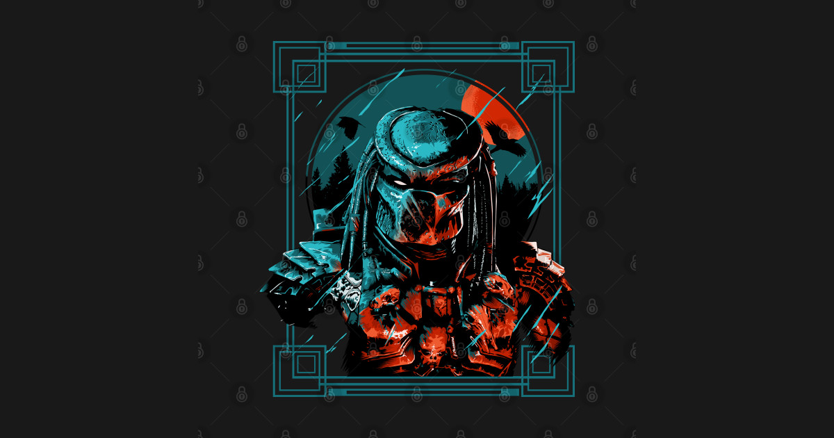 Alien Hunter - Predator - T-Shirt | TeePublic