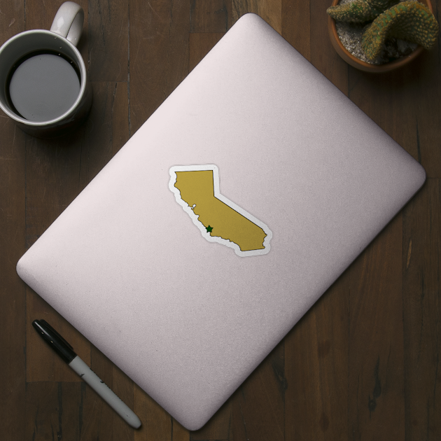 Cal Poly Slo Map - Cal Poly - Sticker | TeePublic