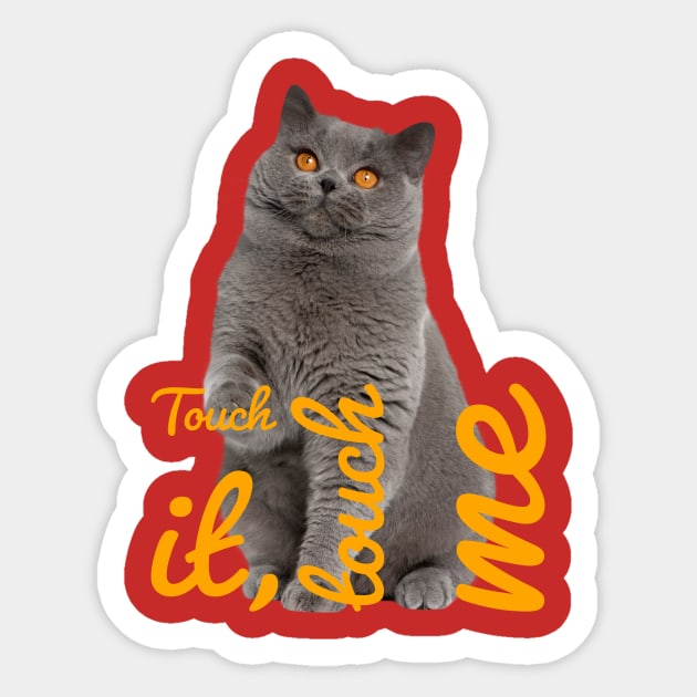 Tom cat - Pets - Sticker | TeePublic
