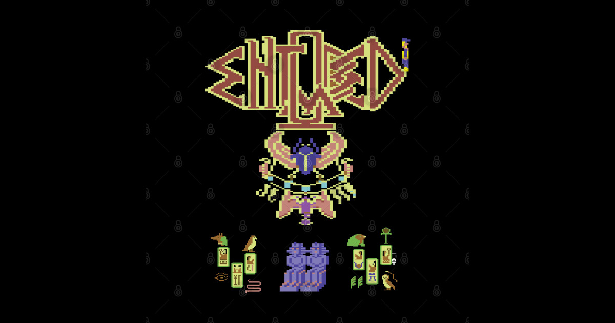 Entombed - C64 - Sticker | TeePublic